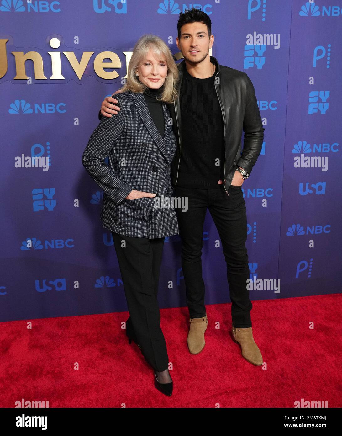 (L-R) Deidre Hall and Robert Scott Wilson at the 2023 NBCUNIVERSAL ...