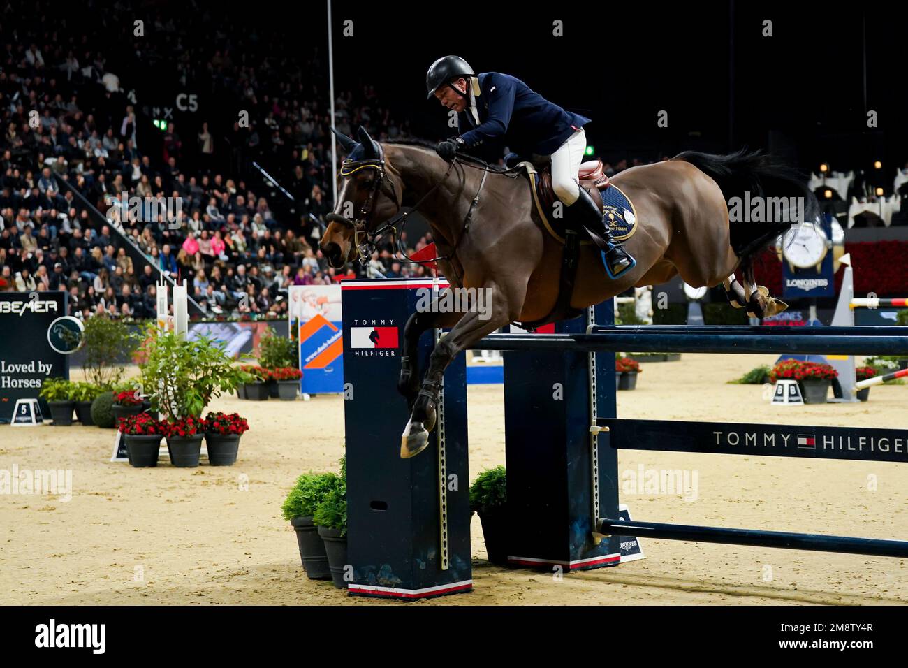14.01.2023, Basel, St. Jakobshalle, Riding: Longines CHI Classics Basel ...