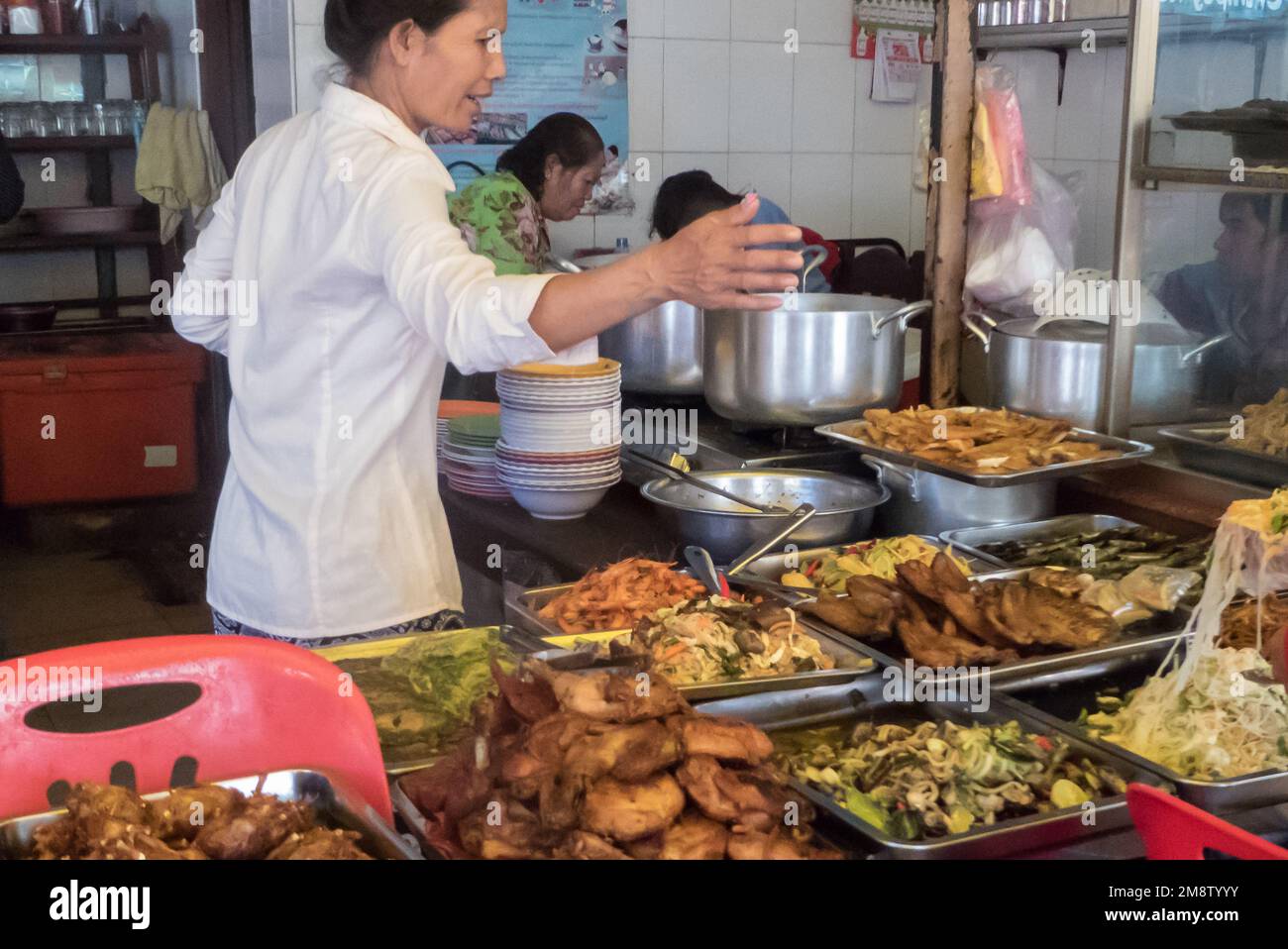 Fast food, Cambodian style, Phsar Chas (Old Market), Siem Reap ...