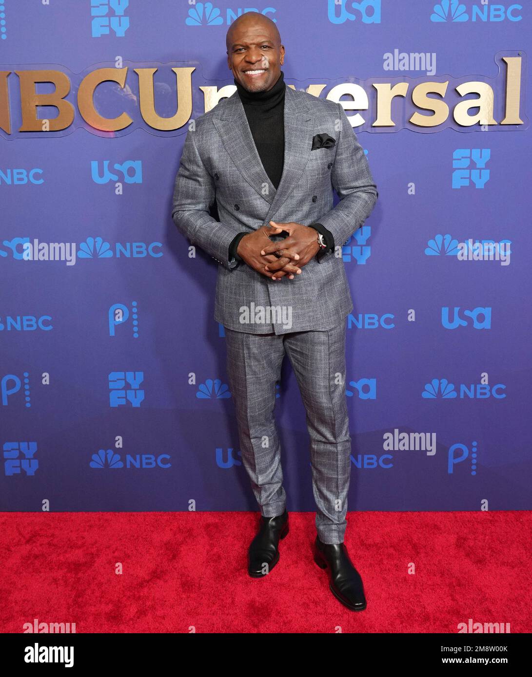 Terry Crews at the 2023 NBCUNIVERSAL Press Tour held at the Langham ...