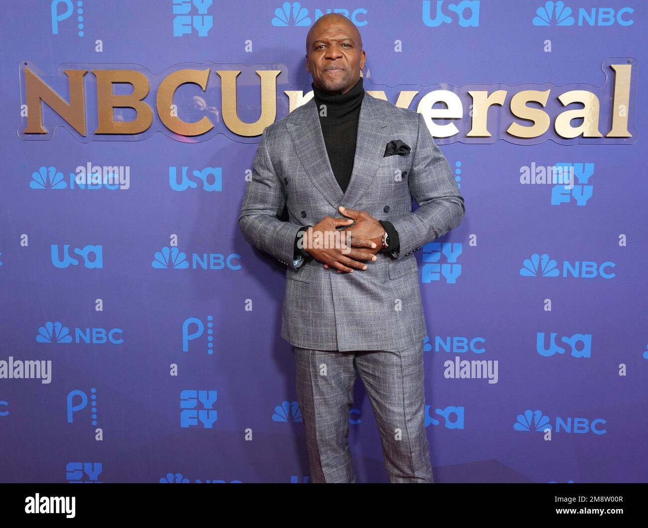 Terry Crews at the 2023 NBCUNIVERSAL Press Tour held at the Langham ...