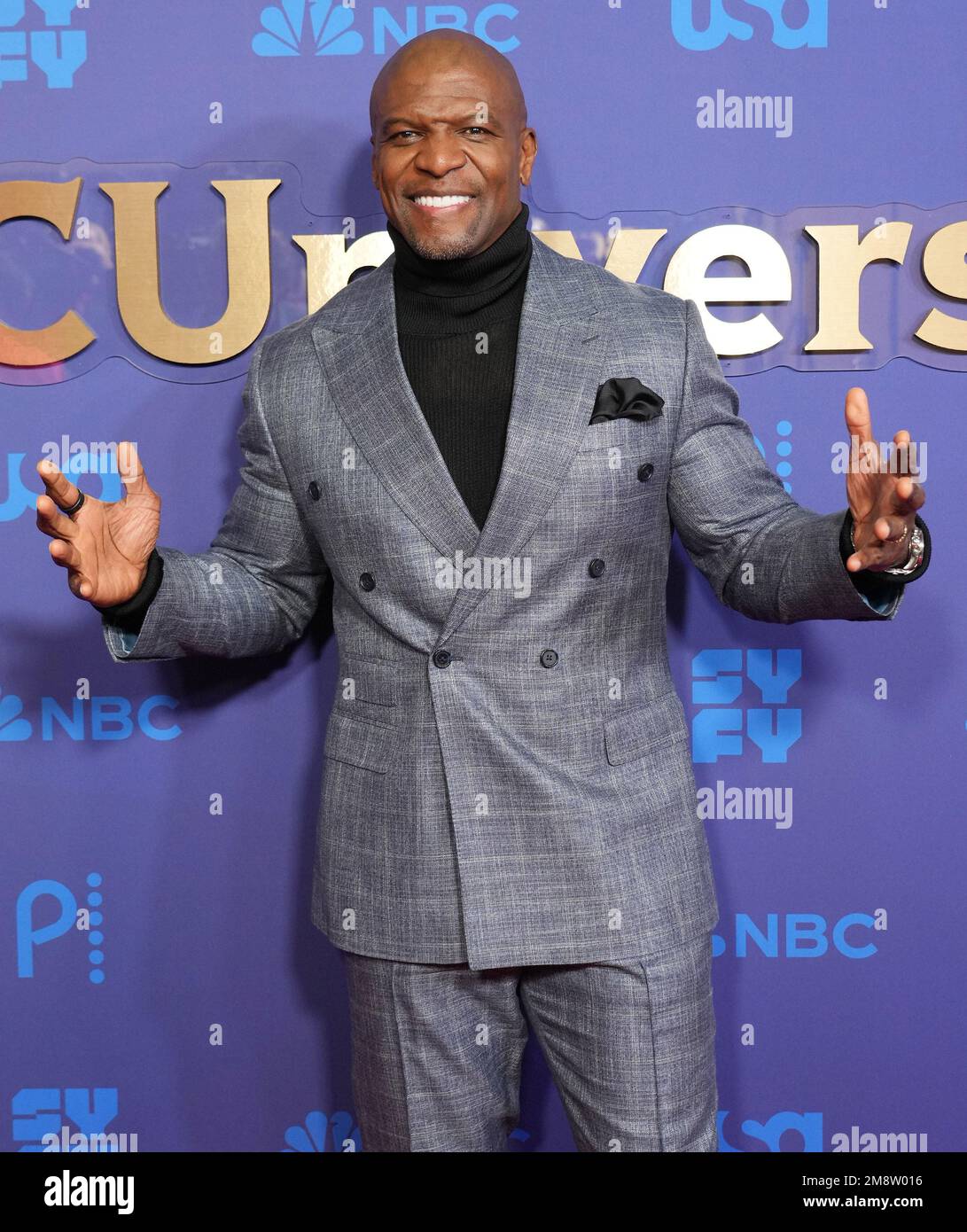 Terry Crews at the 2023 NBCUNIVERSAL Press Tour held at the Langham ...