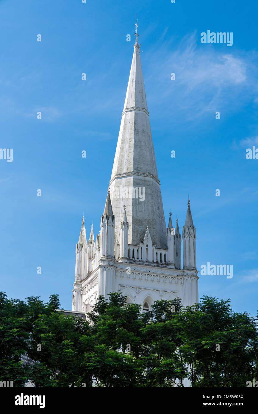SAN andres church in Singapore Stock Photo - Alamy