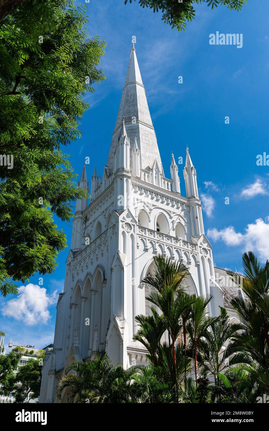 SAN andres church in Singapore Stock Photo - Alamy