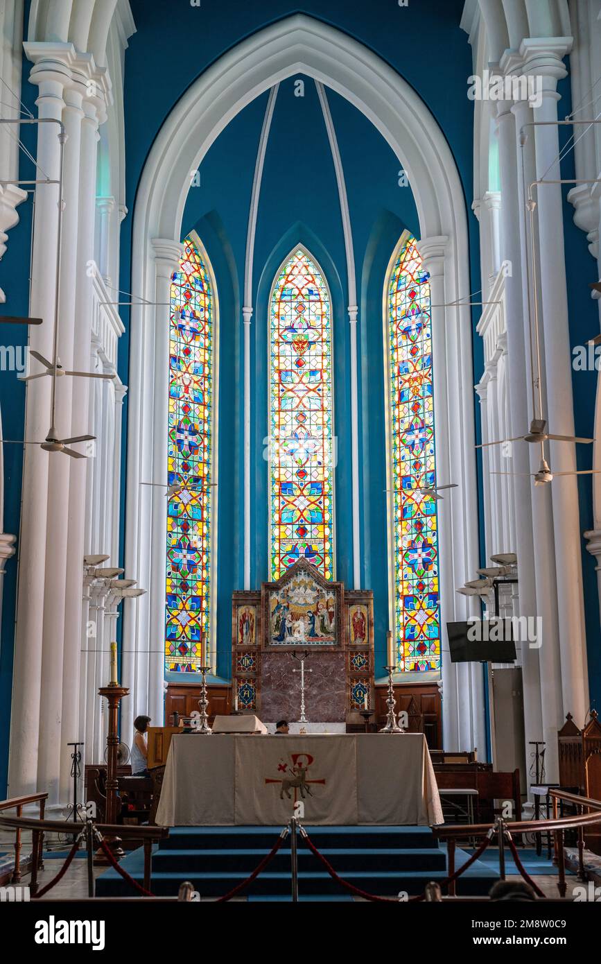SAN andres church in Singapore Stock Photo - Alamy