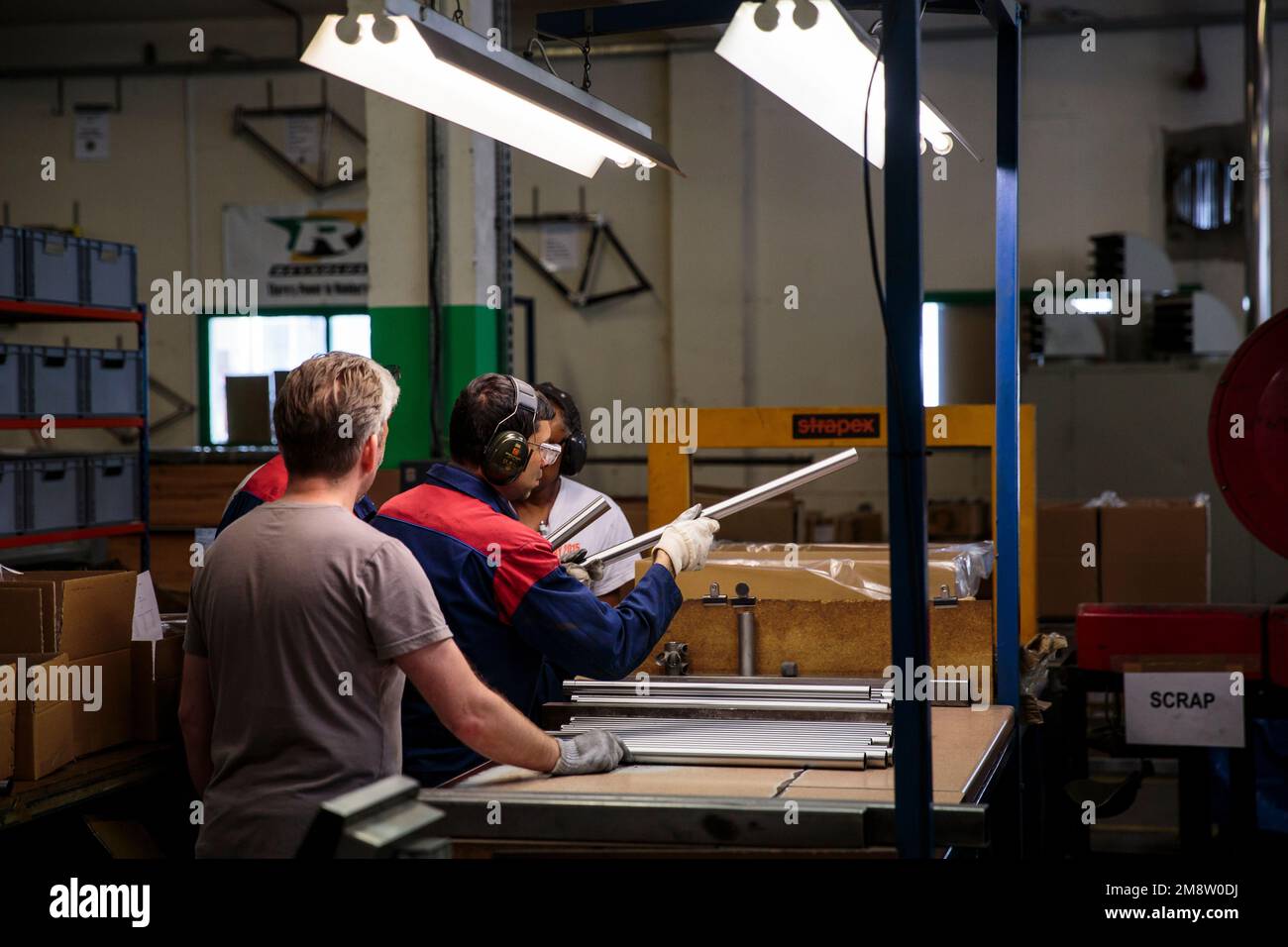 Reynolds steel tubing manufacturing facilities in Birmingham, England ...