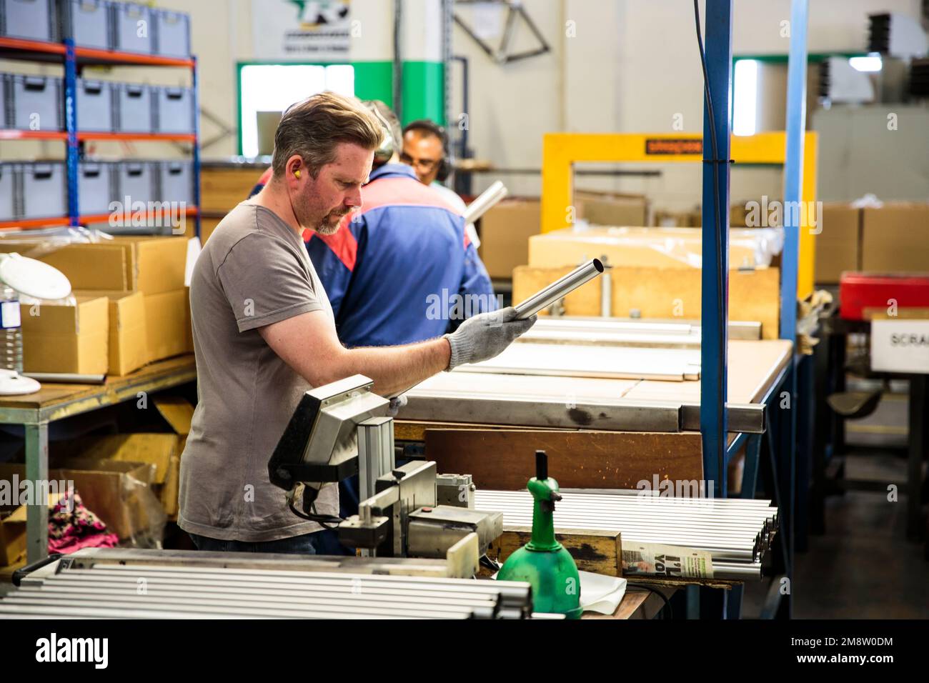 Reynolds steel tubing manufacturing facilities in Birmingham, England ...