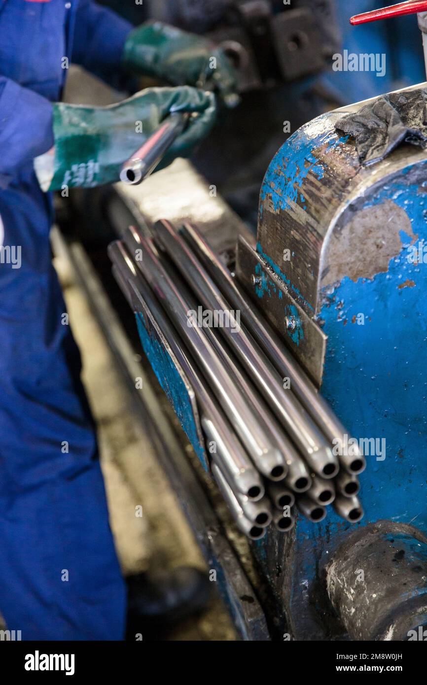 Reynolds steel tubing manufacturing facilities in Birmingham, England ...