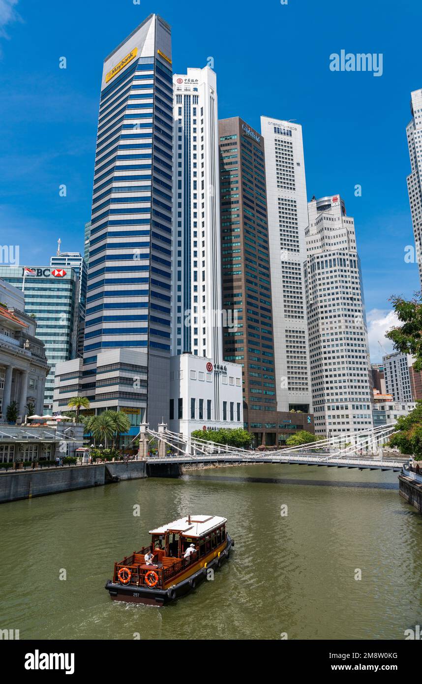 Singapore raffles place Stock Photo - Alamy