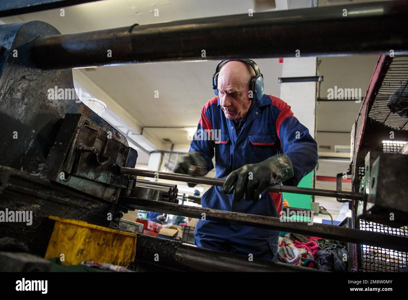 Reynolds steel tubing manufacturing facilities in Birmingham, England ...