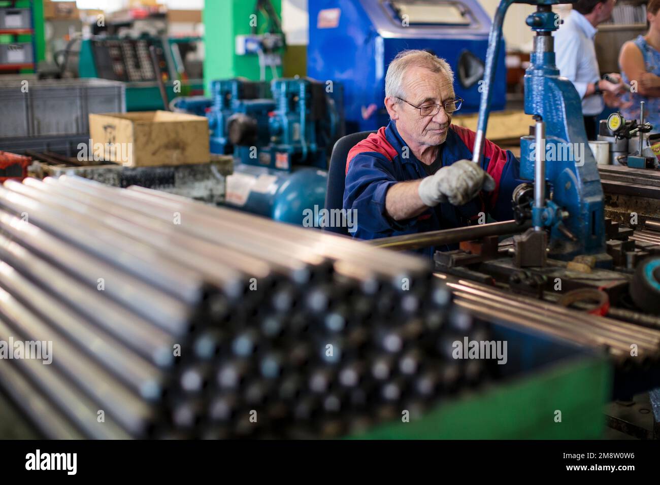 Reynolds steel tubing manufacturing facilities in Birmingham, England ...
