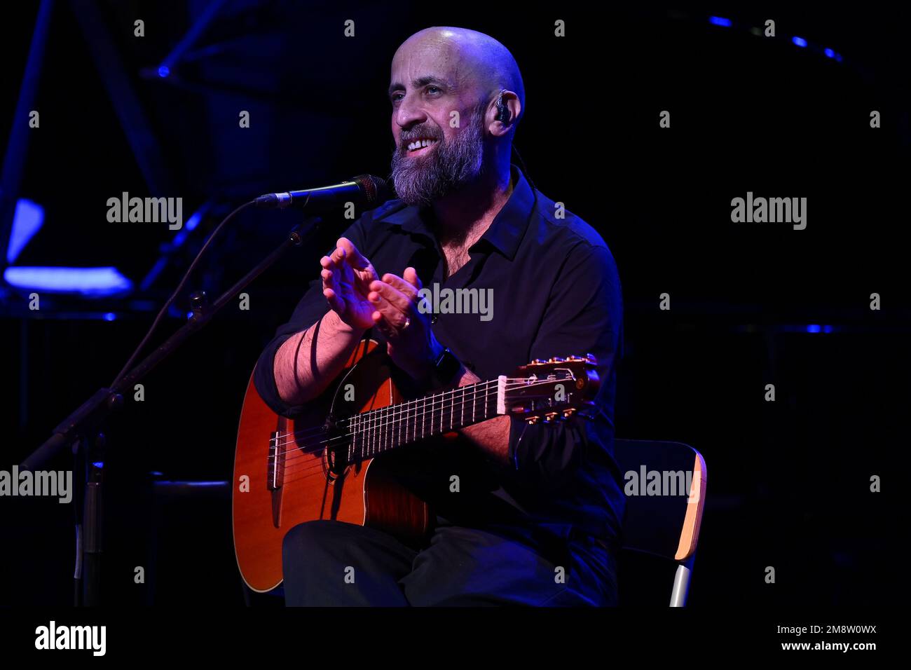 Joe Barbieri during the Tratto Da Una Notte Vera: 30 anni suonati Tour ...