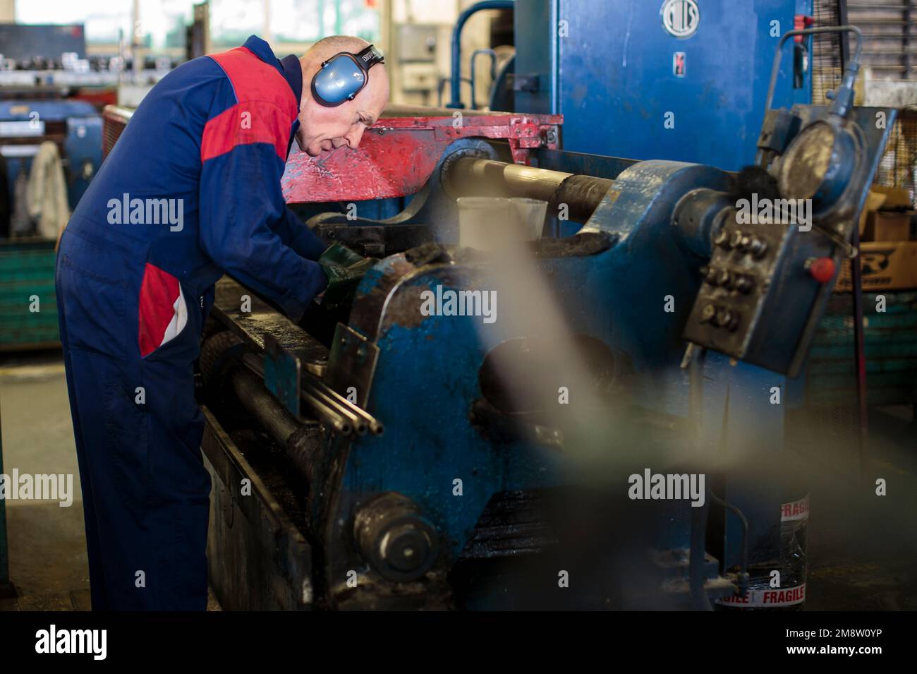 Reynolds steel tubing manufacturing facilities in Birmingham, England ...