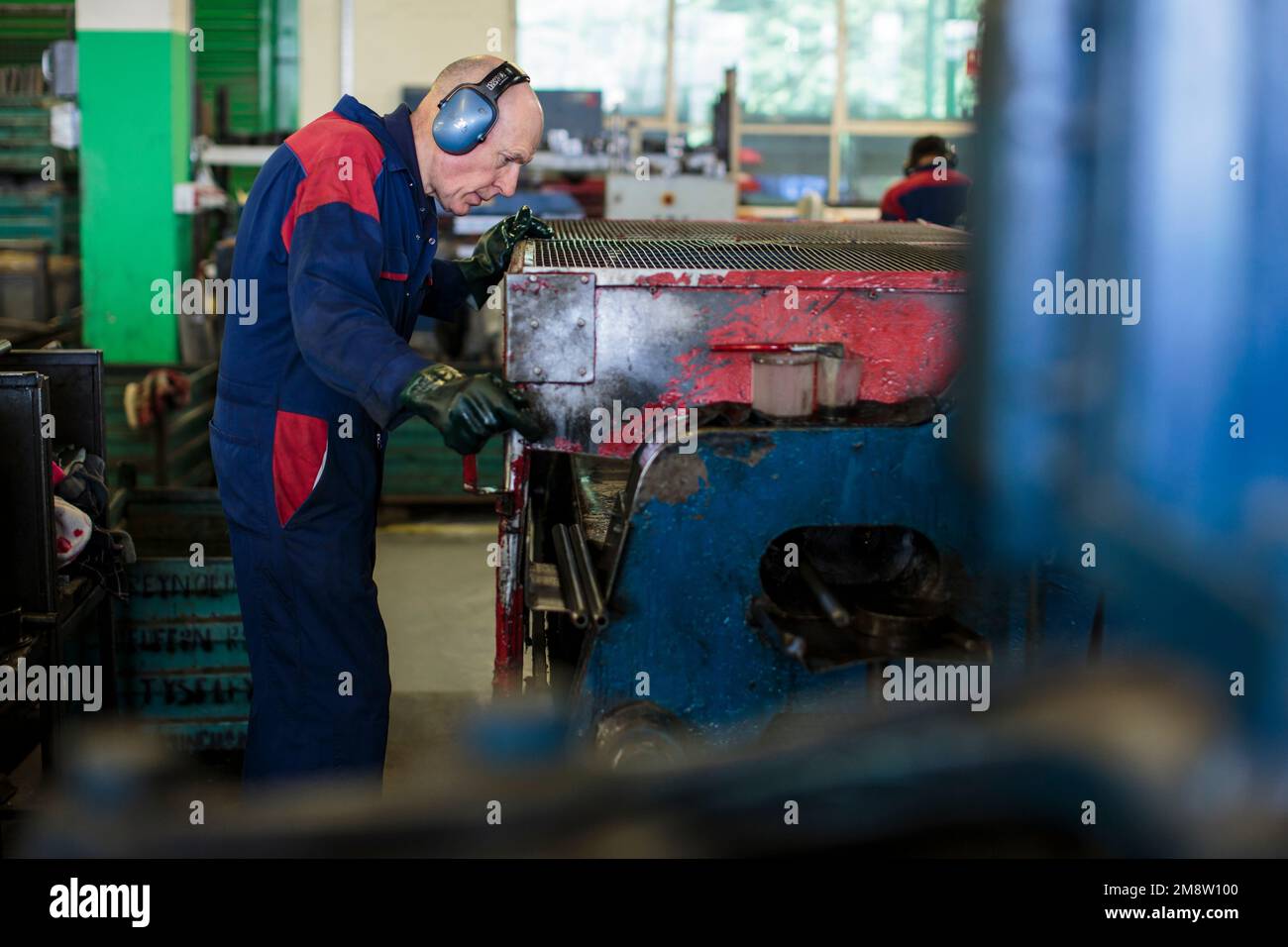Reynolds steel tubing manufacturing facilities in Birmingham, England ...