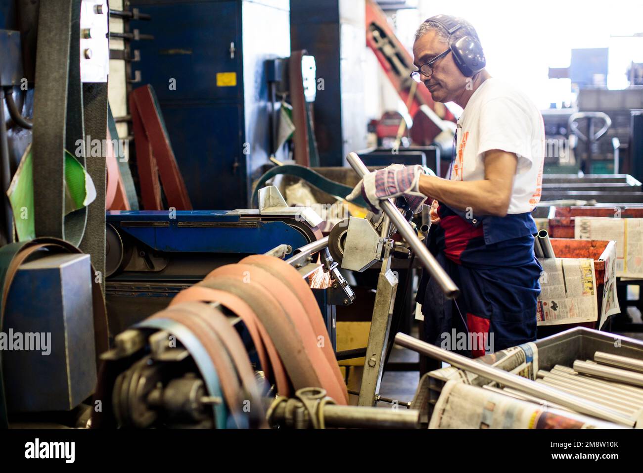 Reynolds steel tubing manufacturing facilities in Birmingham, England ...