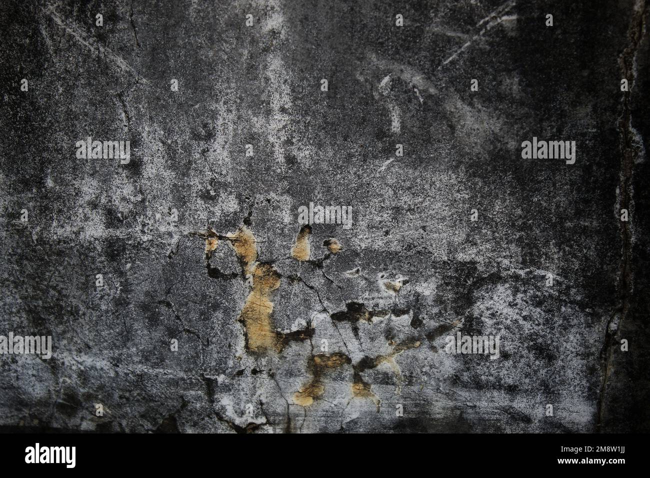 The gray grunge wall with cracks for backgrounds and overlays Stock ...
