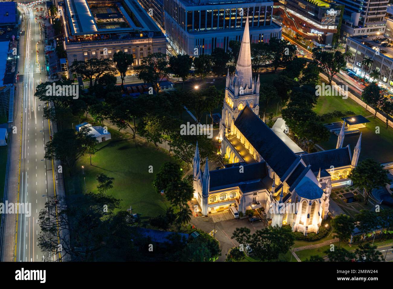 SAN andres church in Singapore Stock Photo - Alamy