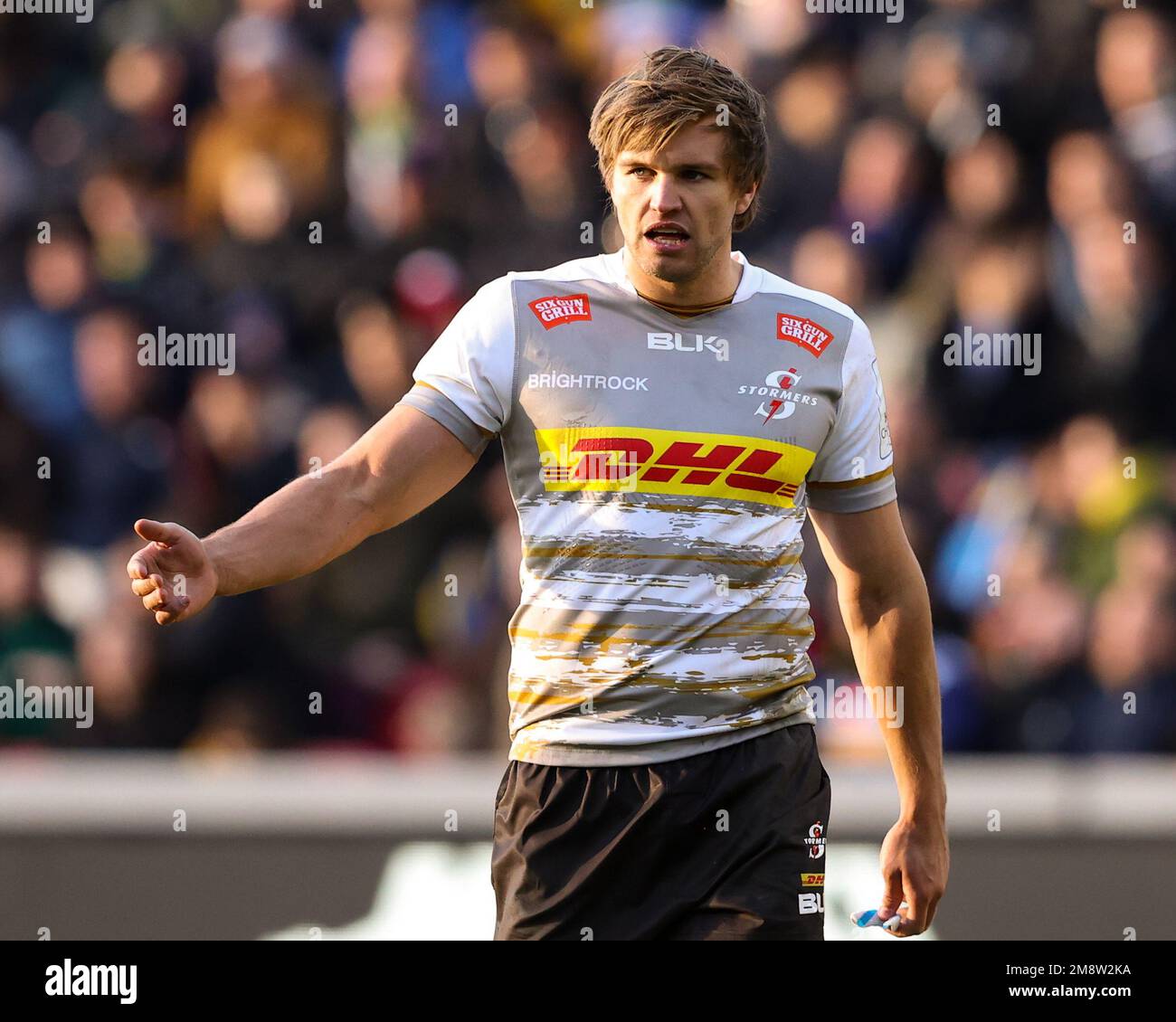 Ben-Jason Dixon of DHL Stormers during the European Champions Cup match ...