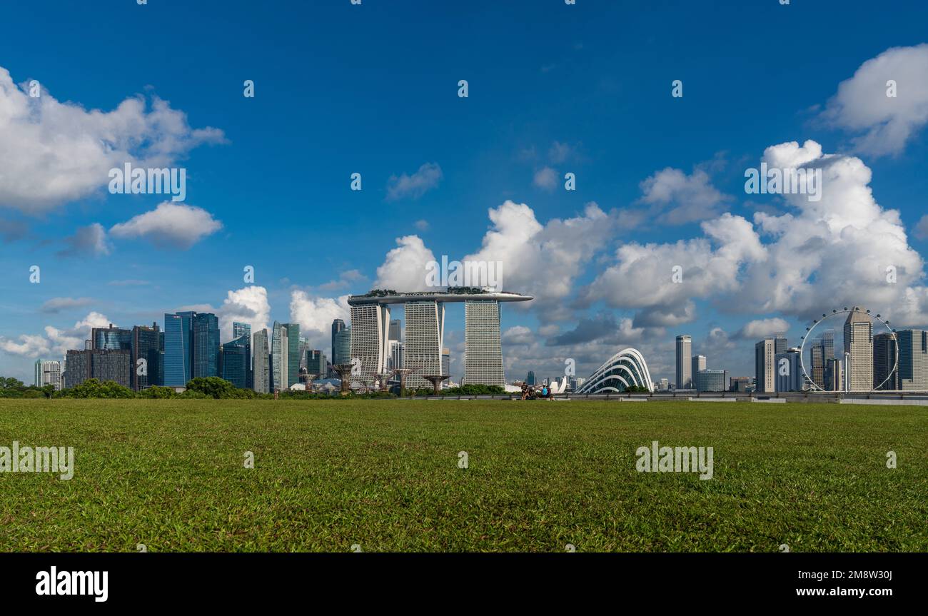 Singapore coastal levee hi-res stock photography and images - Alamy