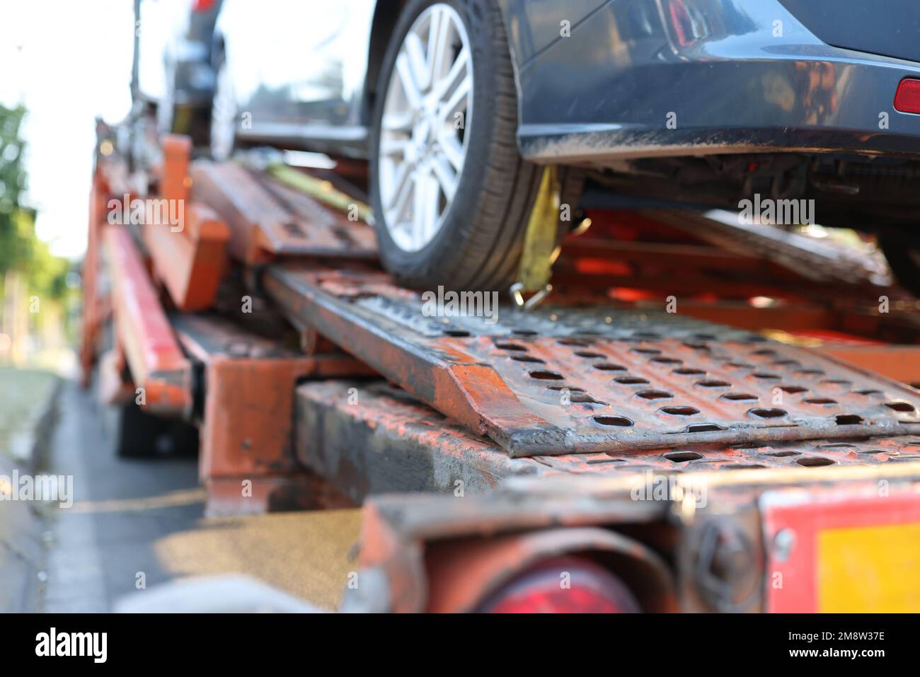 Deliver car hi-res stock photography and images - Alamy