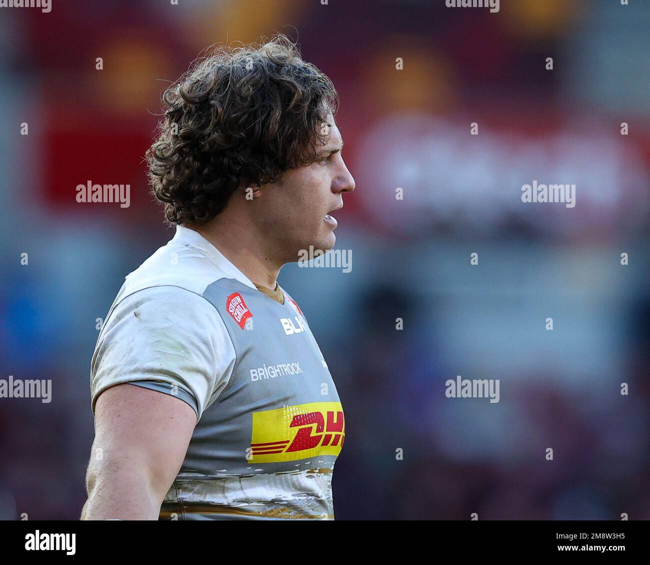 Brentford, UK. 15th Jan, 2023. Neethling Fouche of DHL Stormers during ...