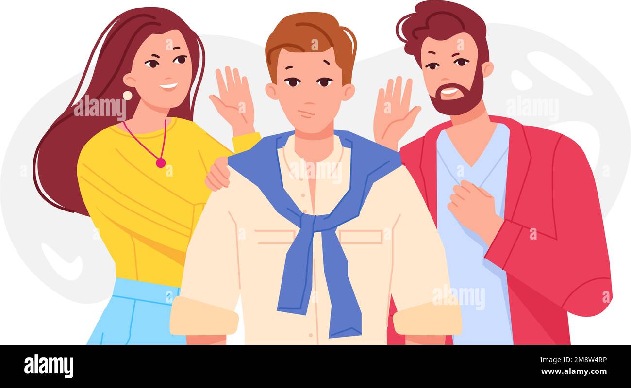 Gossip colleagues. Office gossips, people gossiping corporate rumor ...