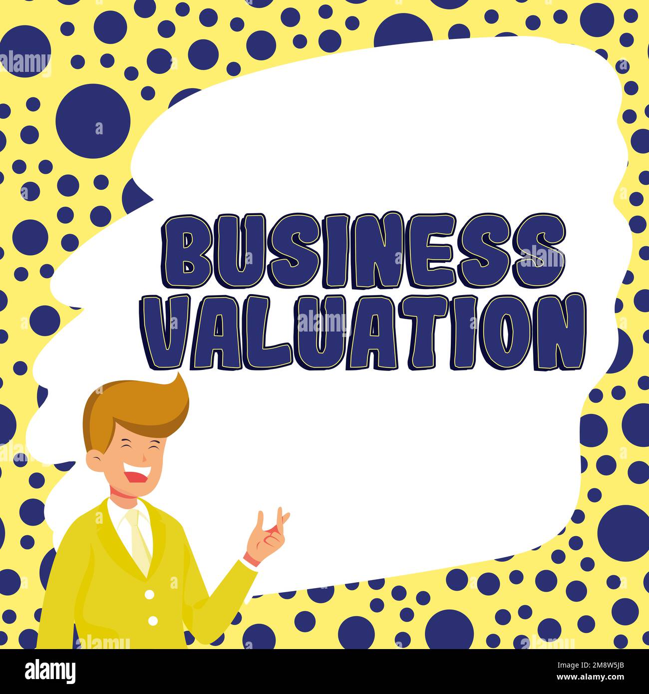 Text caption presenting Business Valuation, Conceptual photo ...