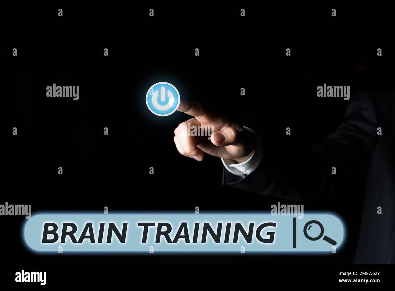 Conceptual display Brain Training. Business idea mental activities to ...
