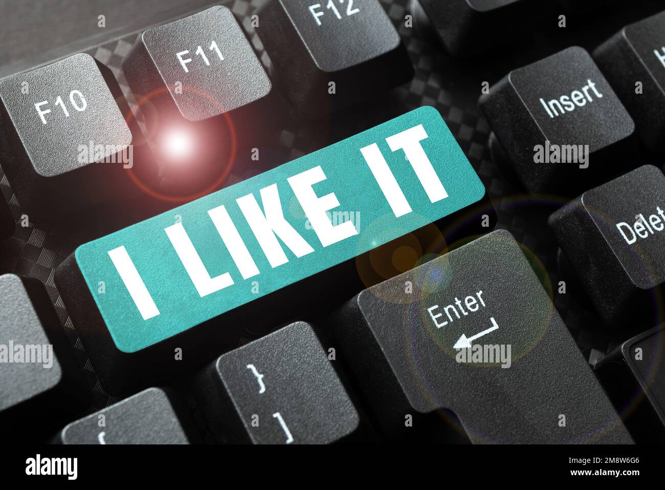 Text sign showing I Like It. Business overview To be pleased with ...