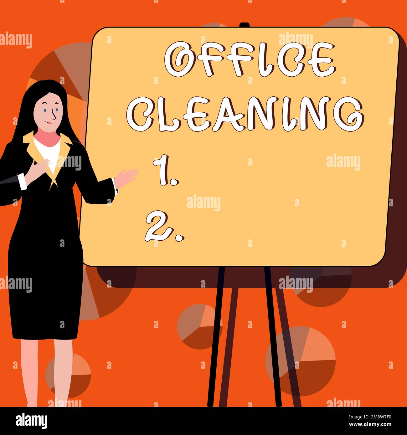 Text sign showing Office Cleaning. Business idea the action or process ...