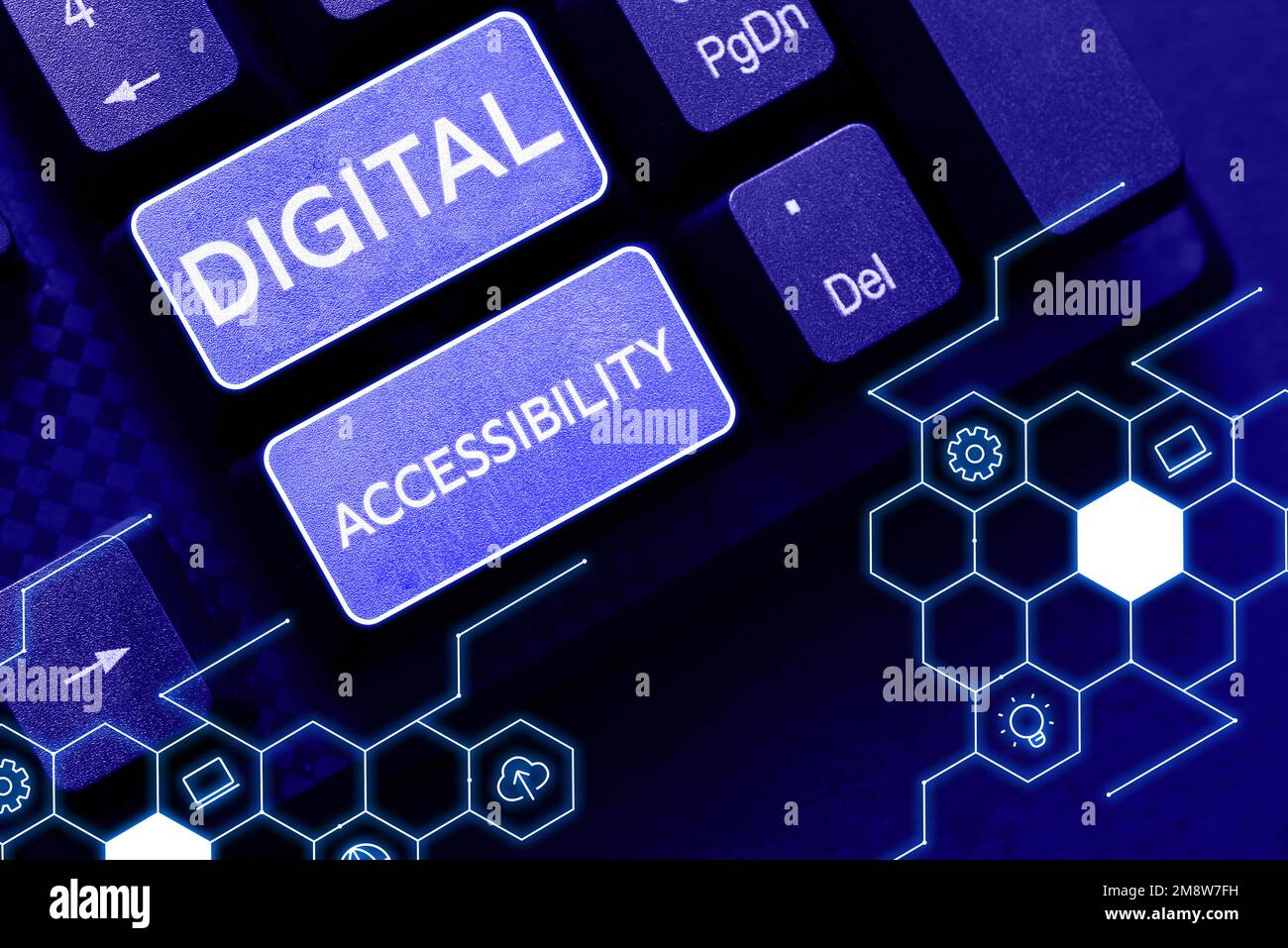 Text showing inspiration Digital Accessibility. Business overview ...