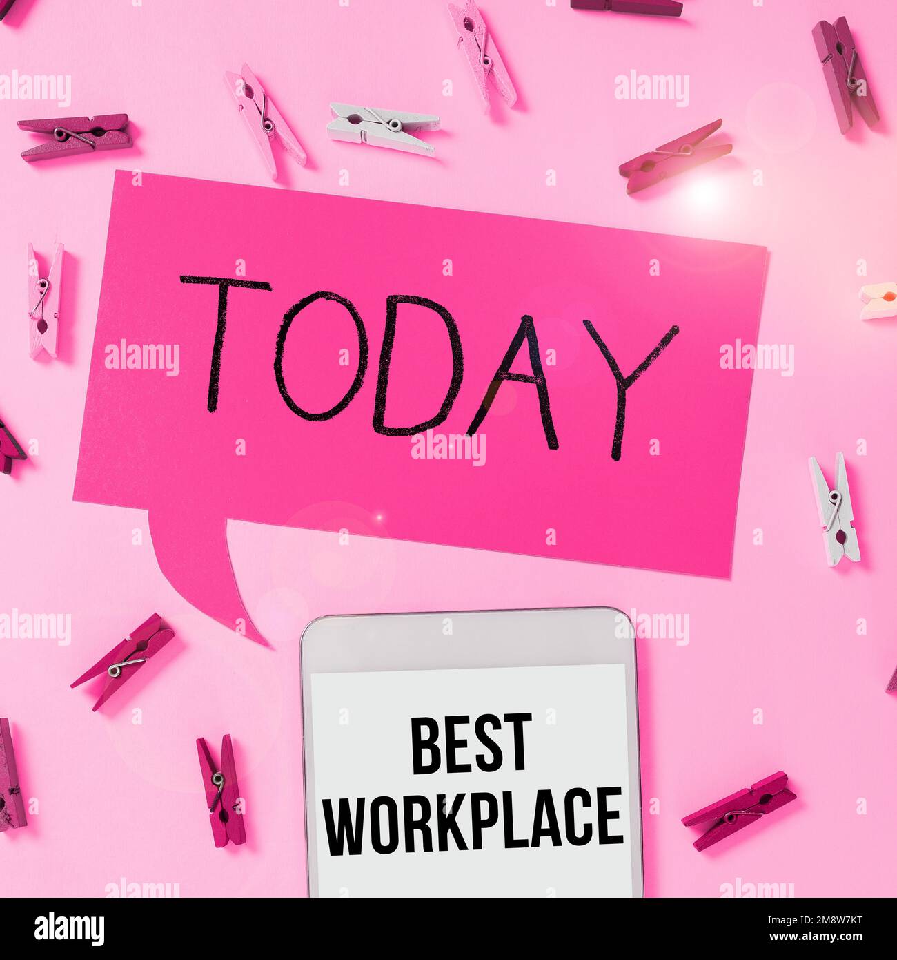 Text caption presenting Best Workplace. Conceptual photo Ideal company ... Text caption presenting Best Workplace. Conceptual photo Ideal company ...