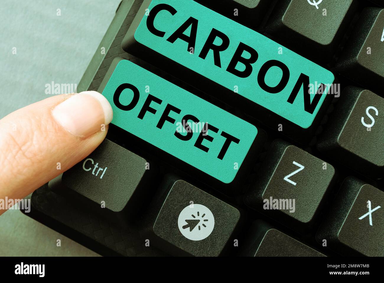 Text showing inspiration Carbon Offset. Concept meaning Reduction in ... Text showing inspiration Carbon Offset. Concept meaning Reduction in ...