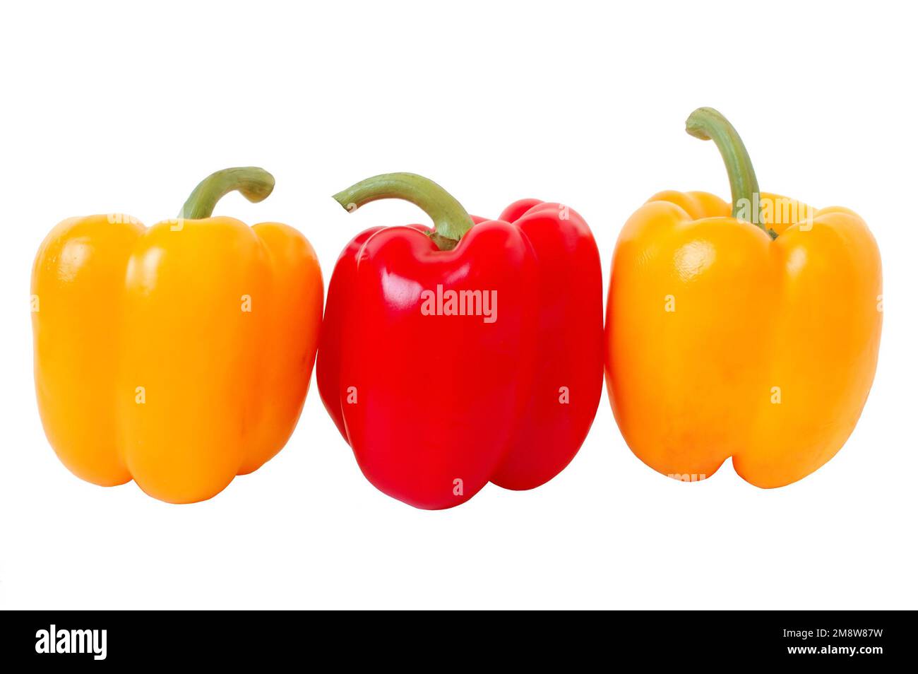 Three color paprikas Stock Photo - Alamy