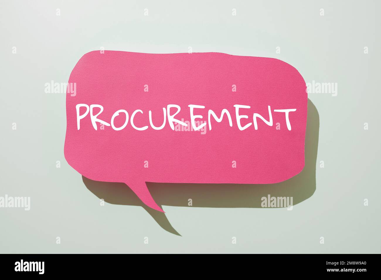 Conceptual display Procurement. Business idea Procuring Purchase of ...