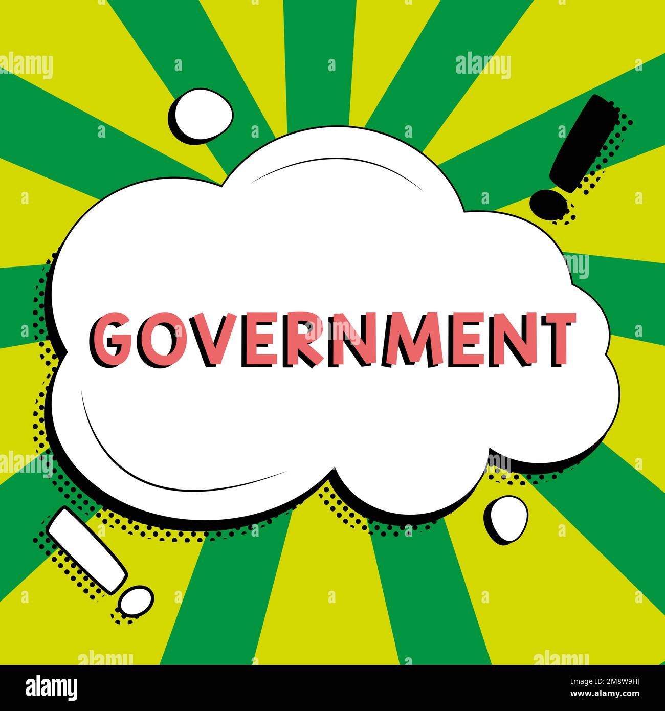 Handwriting text Government. Concept meaning Group of people with ...