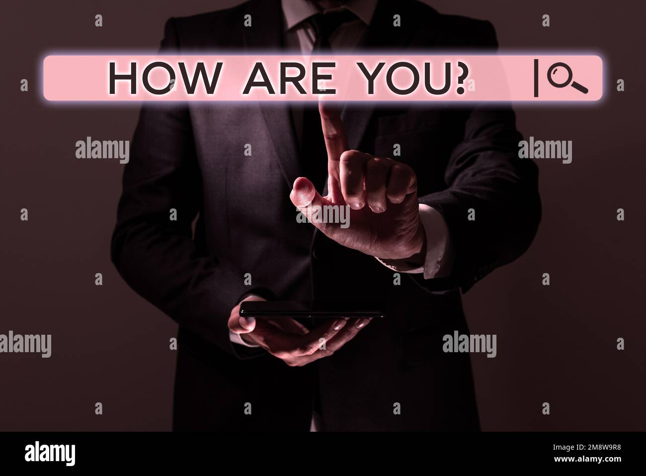 Text caption presenting How Are You. Word Written on Your Health status ...