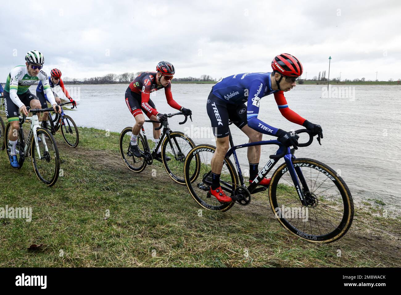 ZALTBOMMEL - Lars van der Haar in action at the Plieger NK cyclo-cross ...