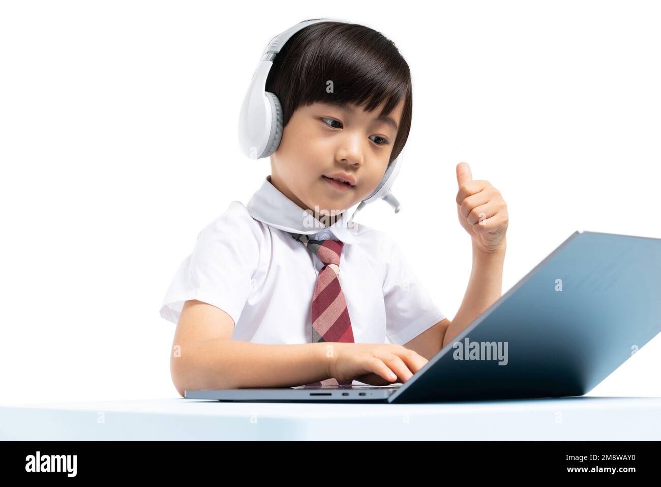 The little boy in learning Stock Photo - Alamy