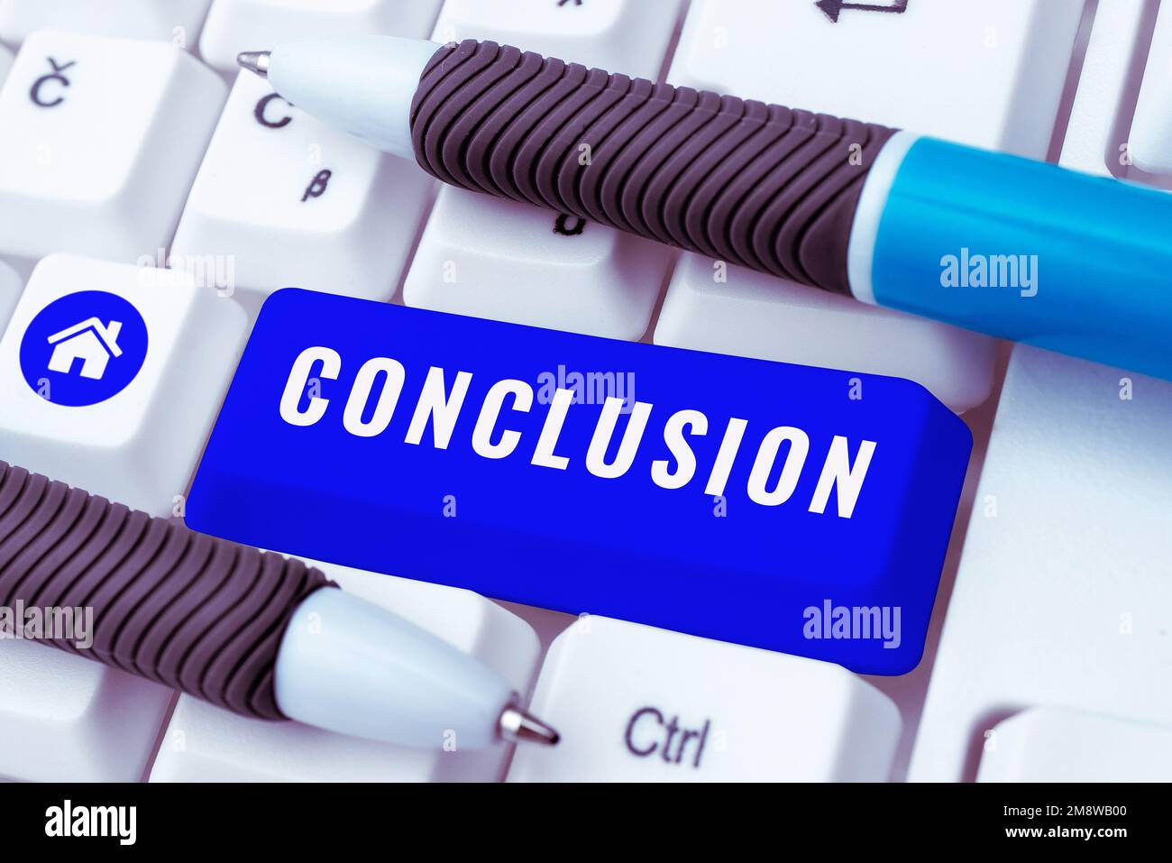 Conceptual caption Conclusion. Word Written on Results analysis Final ...