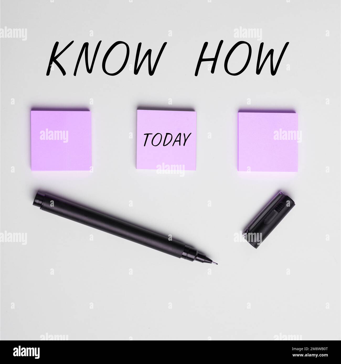 Text sign showing Know How. Word for The process to learn of doing ...