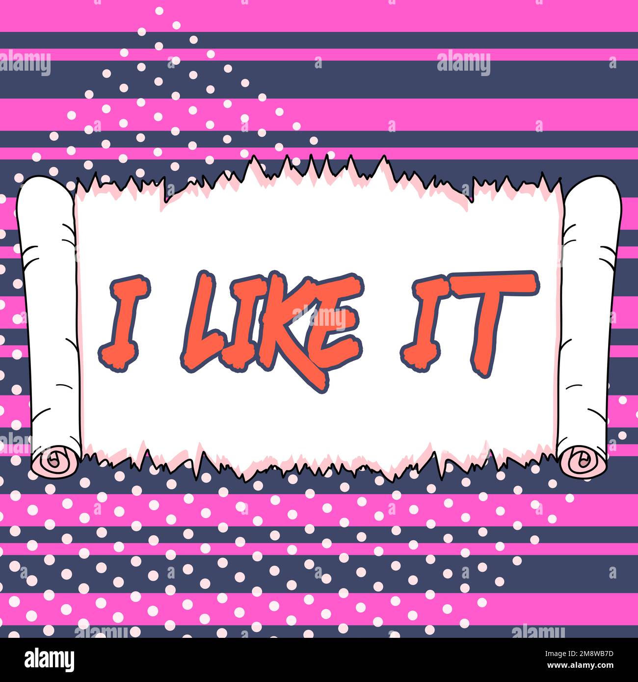 Writing displaying text I Like It, Business overview To be pleased with ...