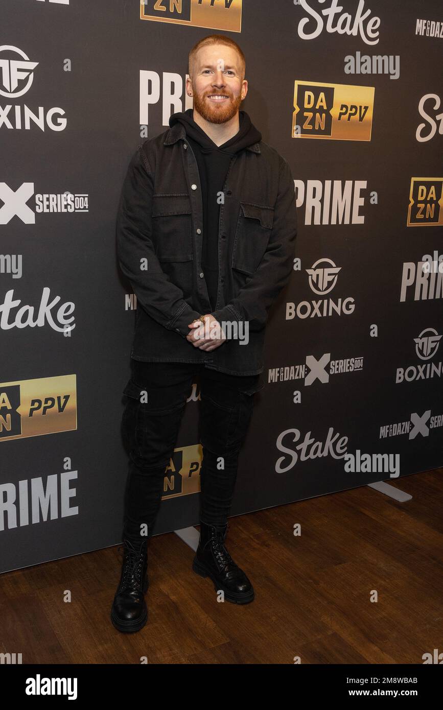 London, UK. 14 January, 2023. Neil Jones attends the Arrivals at the ...