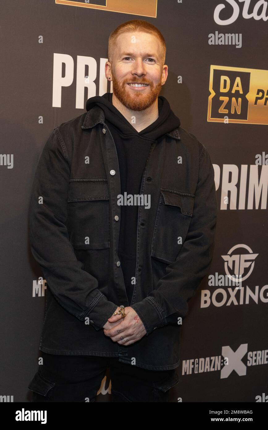 London, UK. 14 January, 2023. Neil Jones attends the Arrivals at the ...