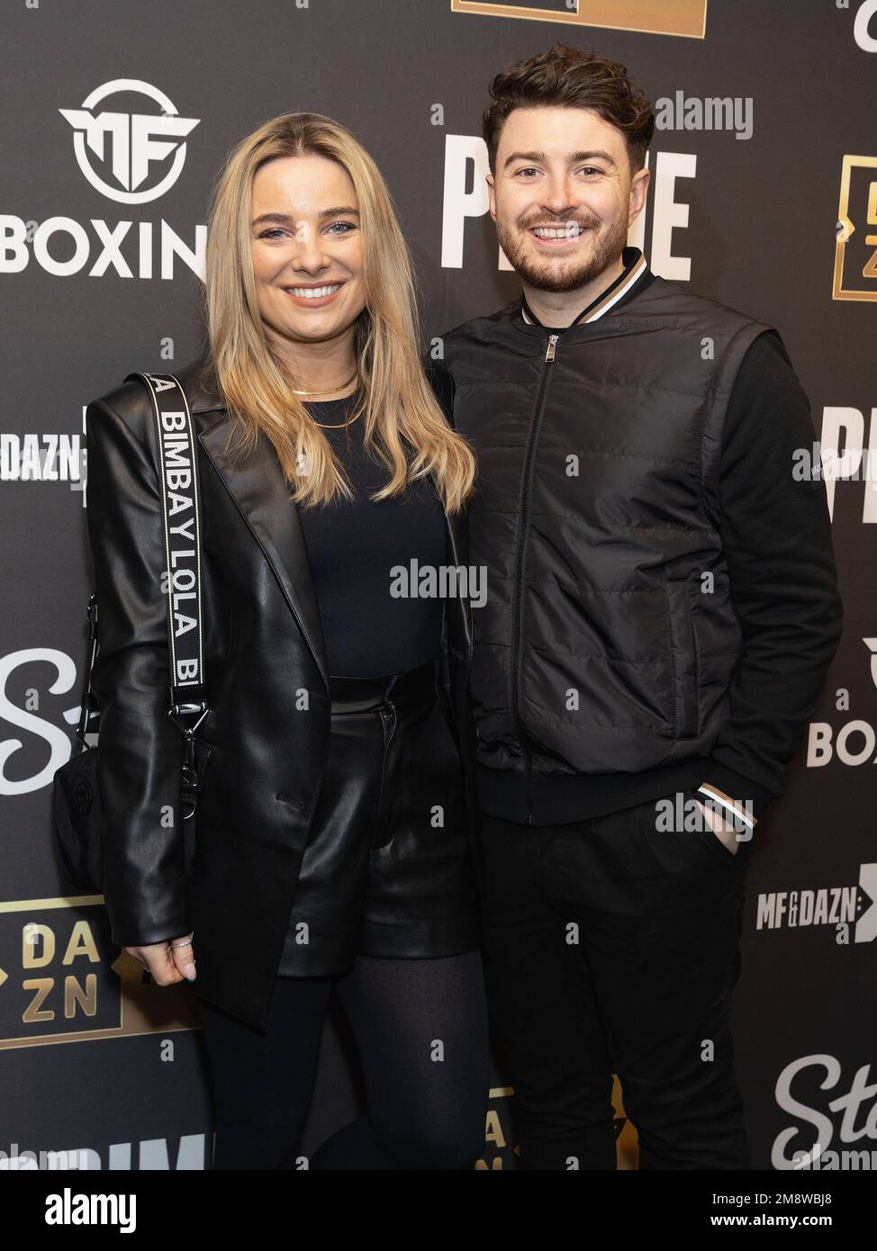 London, UK. 14 January, 2023. Sian Welby and Jake Beckett attend the ...