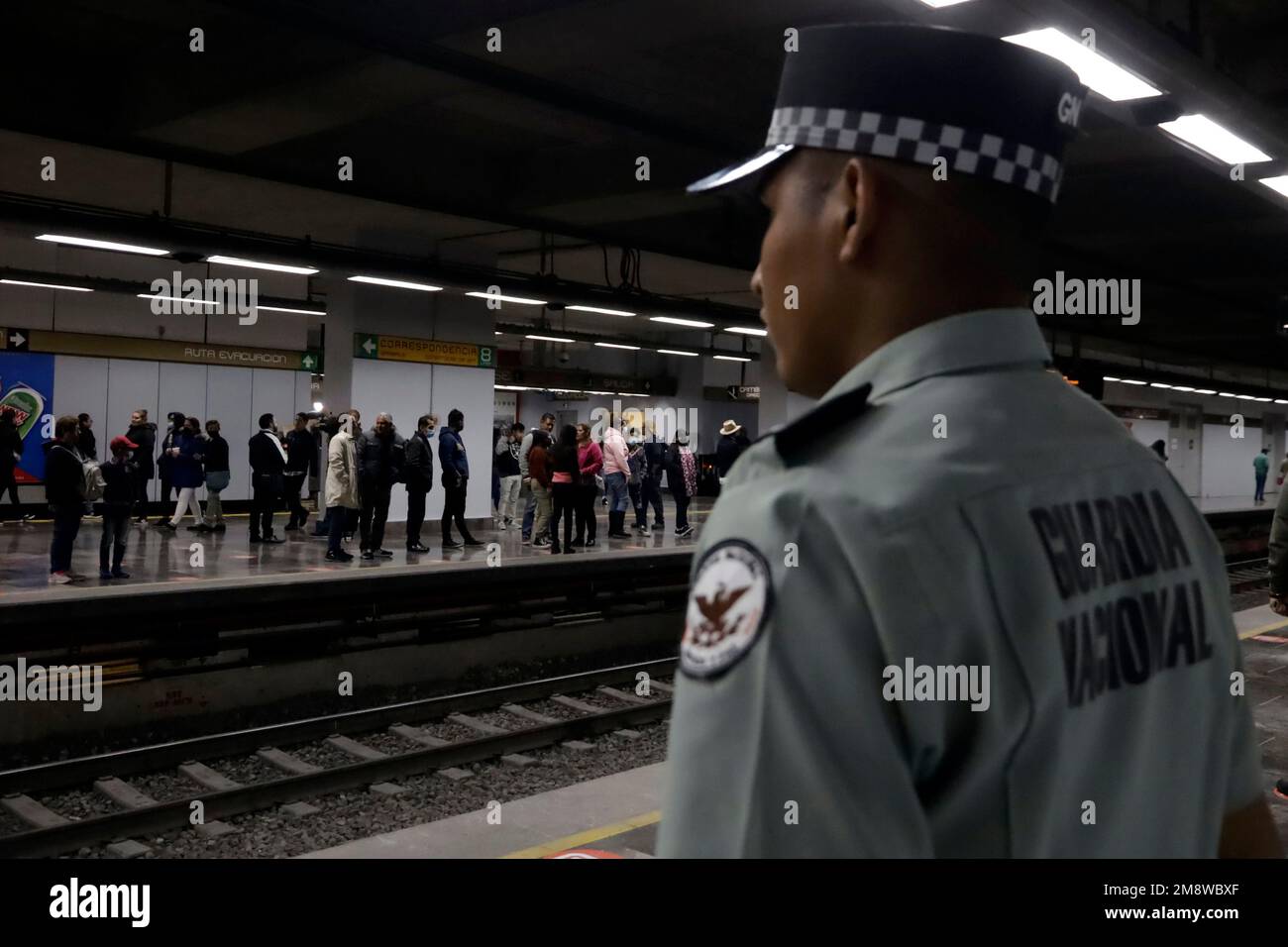 National guard subway hi-res stock photography and images - Alamy