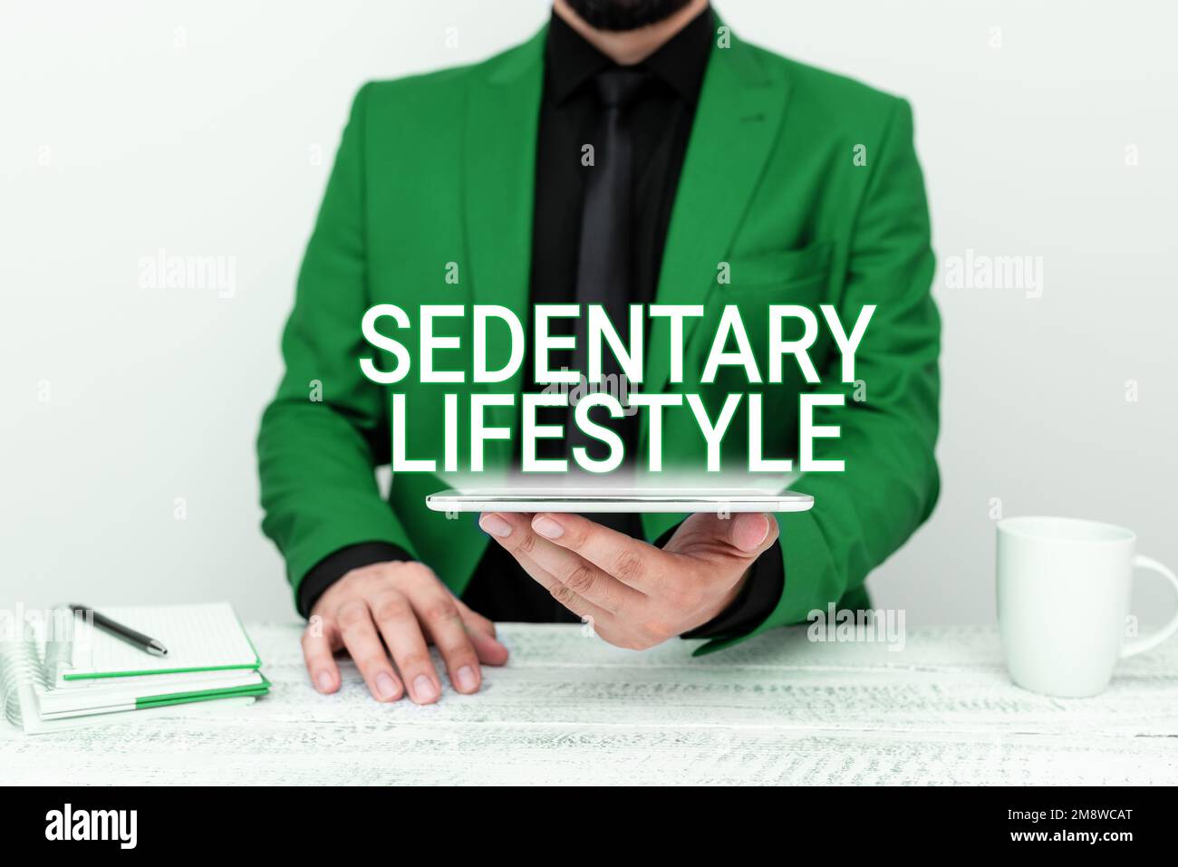 Inspiration showing sign Sedentary Lifestyle. Concept meaning ways and ...