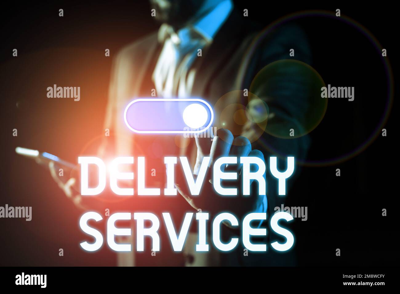 Handwriting text Delivery Services. Word for the transport of items ...