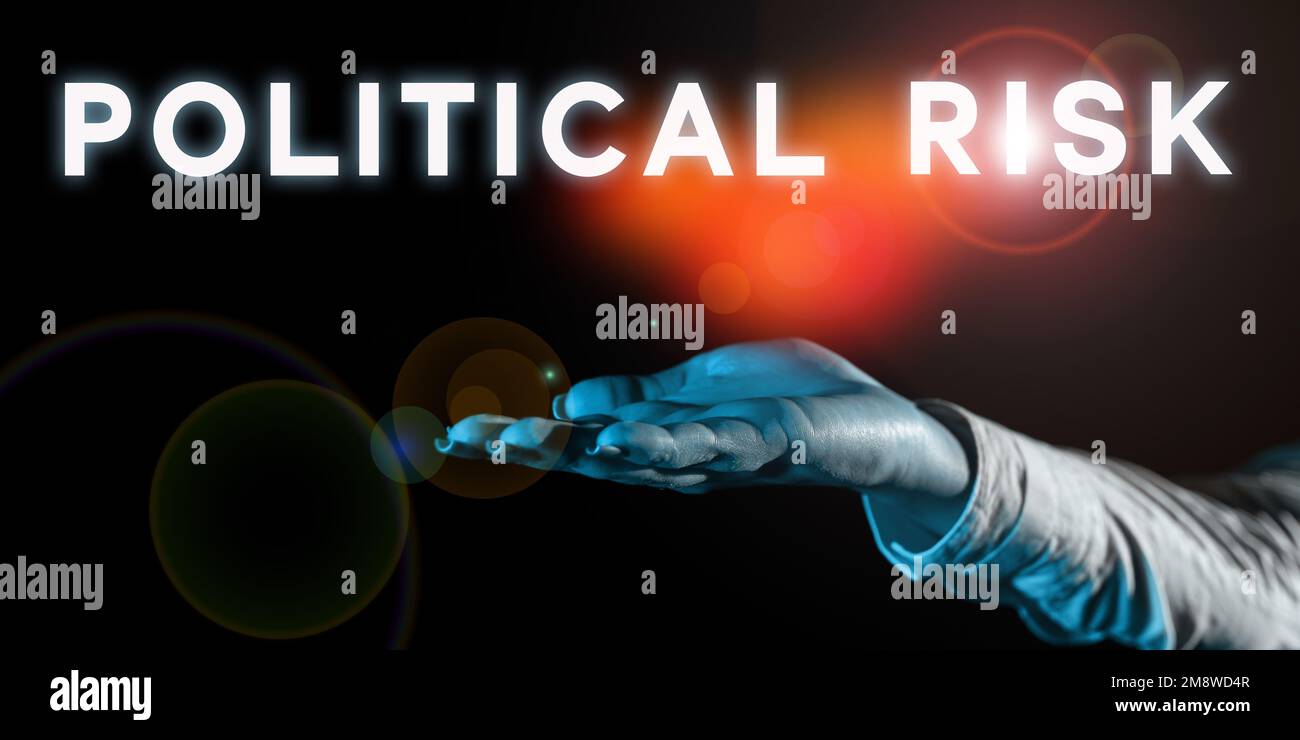 Conceptual caption Political Risk. Business idea communications person ... Conceptual caption Political Risk. Business idea communications person ...