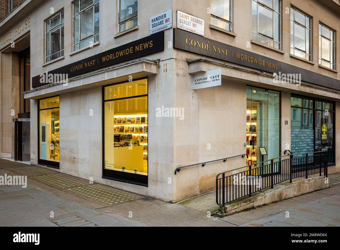 Condé Nast Britain Headquarters - Vogue House, 1-2 Hanover Square ...